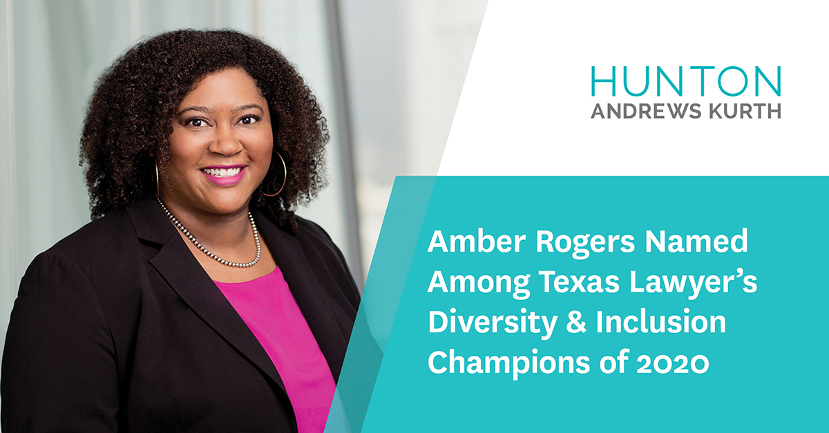 Amber Rogers Named Among Texas Lawyer’s Diversity & Inclusion Champions ...