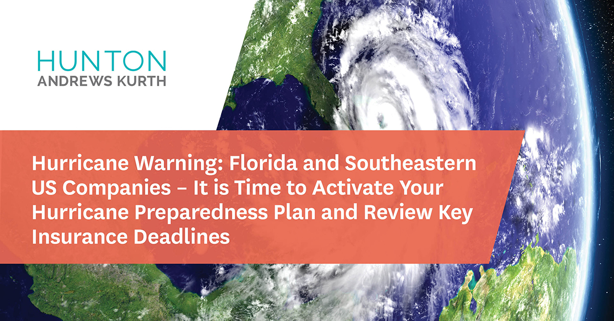 Hurricane Warning: Florida and Southeastern US Companies — It is Time ...