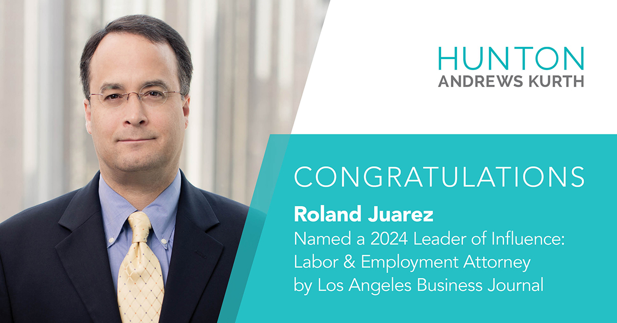 Los Angeles Business Journal Names Roland Juarez a 2024 Leader of ...