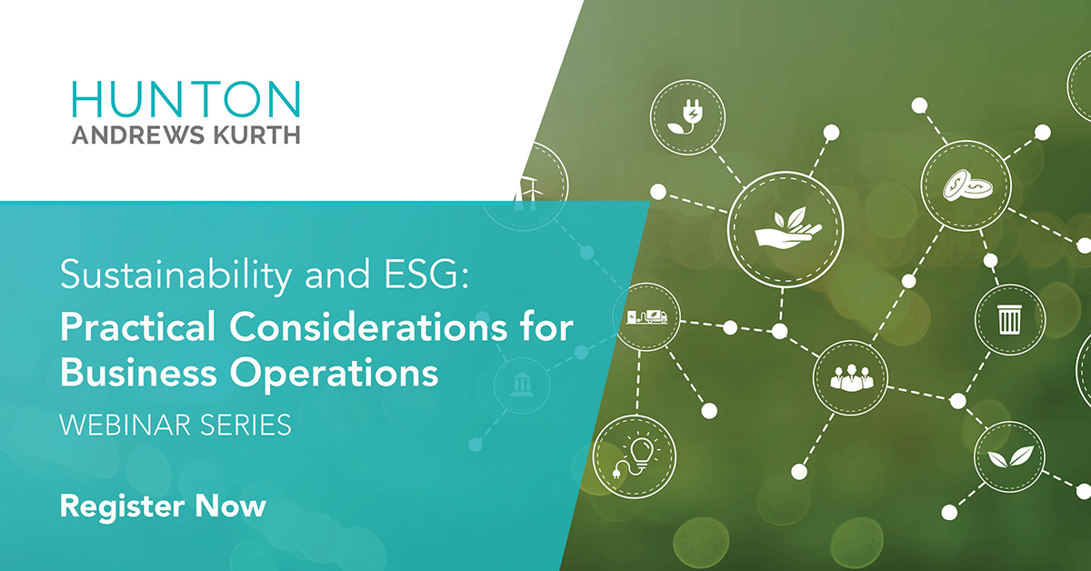 Sustainability and ESG: Practical Considerations for Business Operations