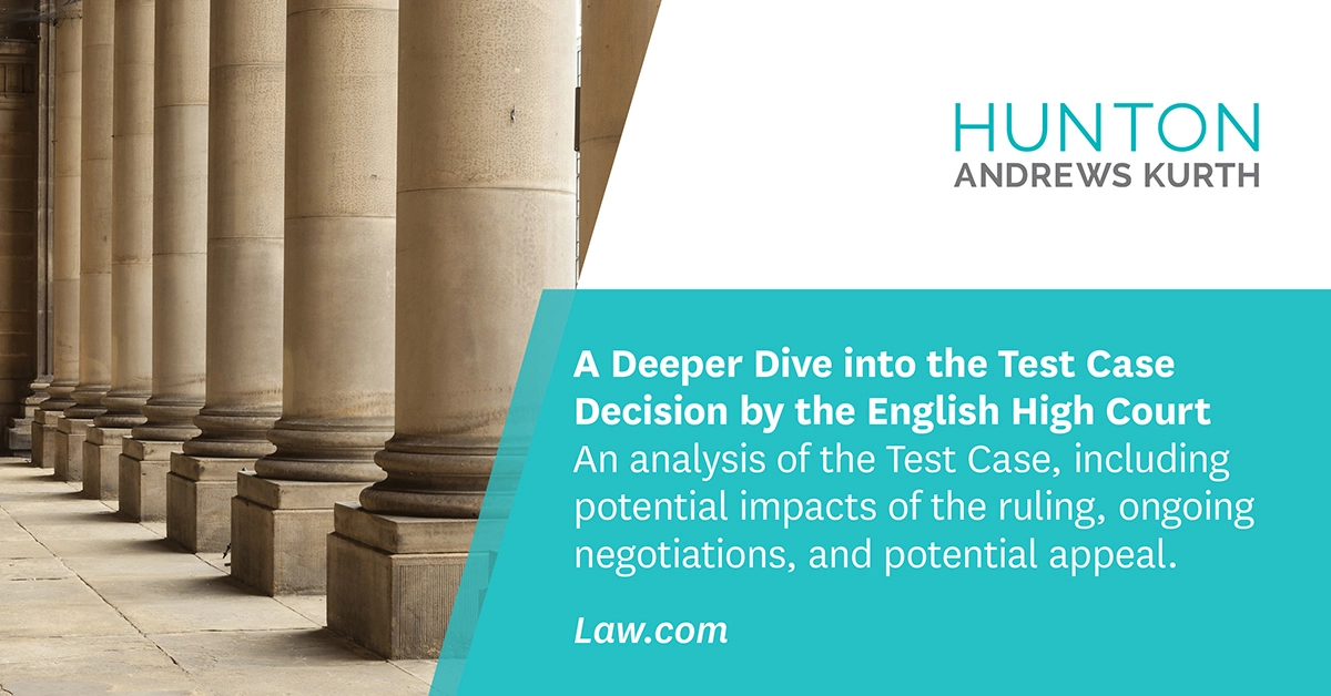 A Deeper Dive into the Test Case Decision by the English High Court ...