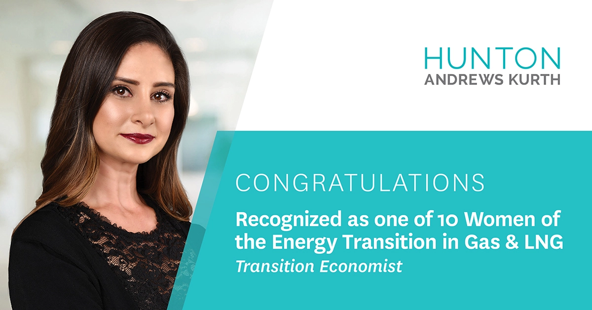 Transition Economist Names Hunton Andrews Kurth Partner to Inaugural List