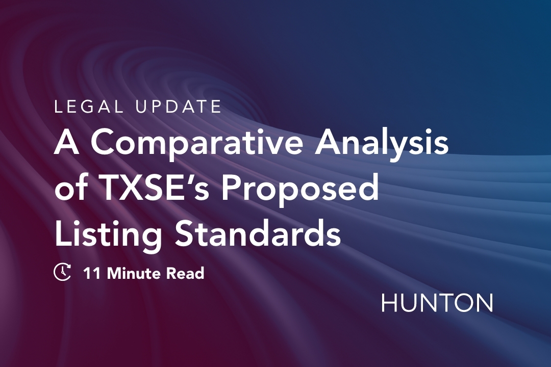 A Comparative Analysis of TXSE's Proposed Listing Standards